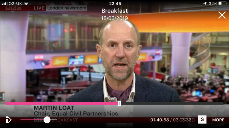 Press Coverage - Equal Civil Partnerships