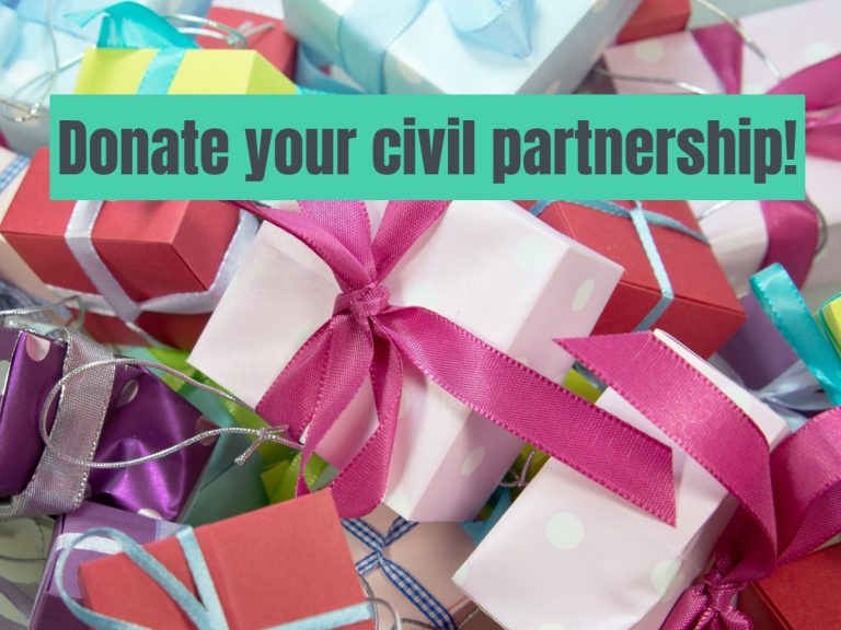 Donate Your Civil Partnership - Equal Civil Partnerships